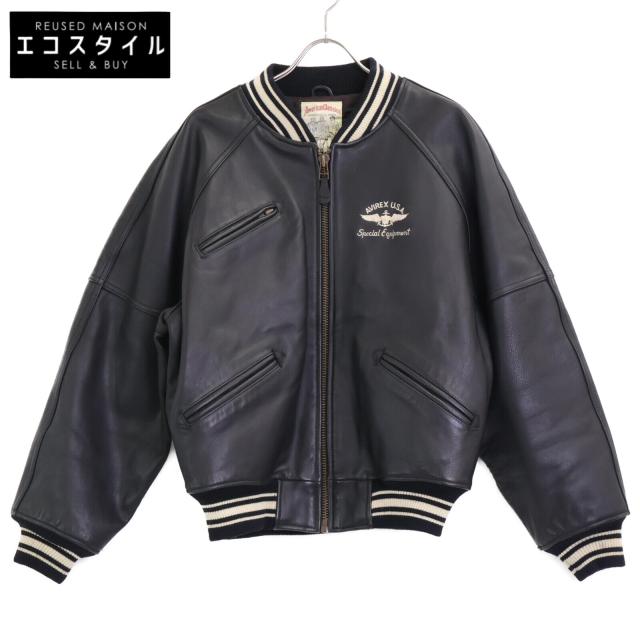 AVIREX アヴィレックス ジャケット S ブラック メンズ