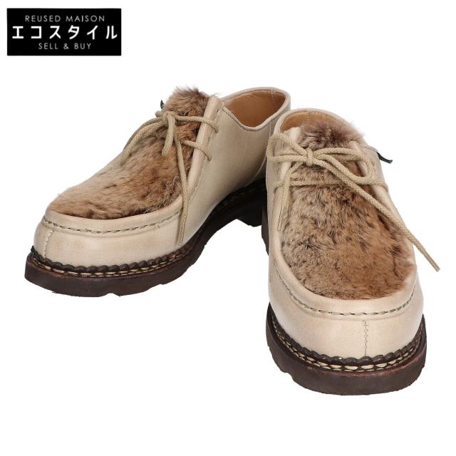 Paraboot パラブーツ シューズ 5 1/2 ベージュ レディース