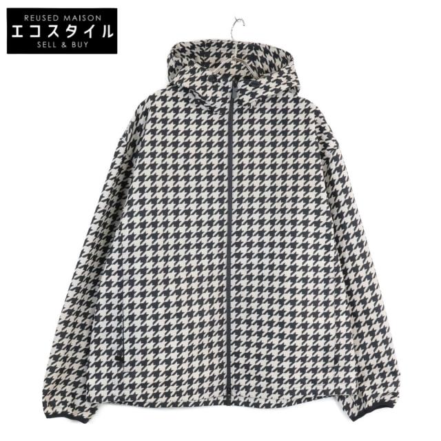 BURBERRY バーバリー ジャケット M ホワイト×ブラック メンズ