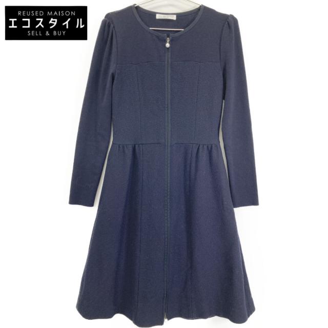 Rene ルネ ワンピース 36 ネイビー レディース