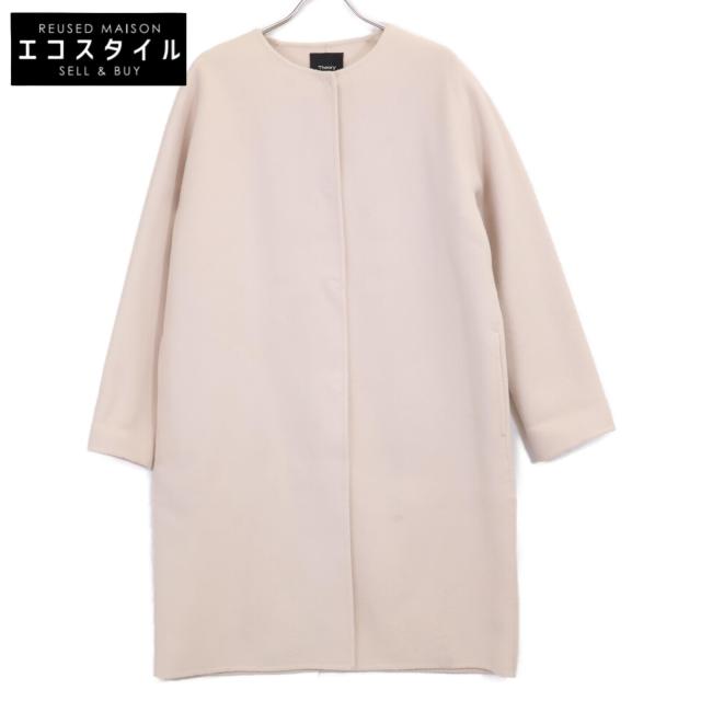 Theory セオリー コート S ピンク レディース