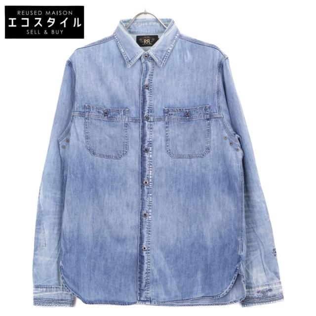 RRL ダブルアールエル トップス Ｍ インディゴ メンズ