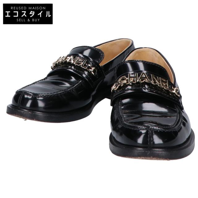 CHANEL シャネル シューズ 37C ブラック レディース