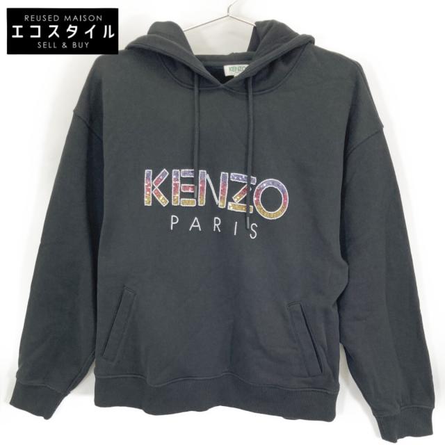KENZO ケンゾー トップス M ブラック レディース