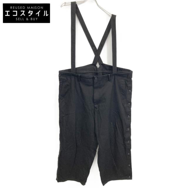 Yohji Yamamoto POUR HOMME ヨウジヤマモトプールオム ボトムス 2 ブラック メンズ