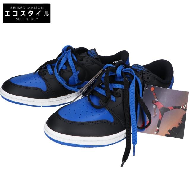 NIKE ナイキ シューズ 28cm ブラック×ブルー メンズ