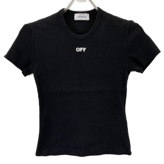 OFF-WHITE オフホワイト トップス 40 ブラック レディース