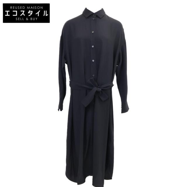 HERMES エルメス ワンピース 36 ブラック レディース