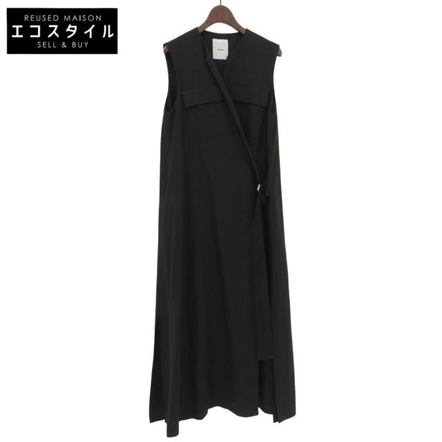 ebure エブール ワンピース 38 ブラック レディース