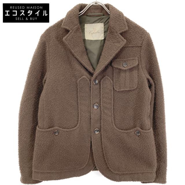 CAPALBIO カパルビオ ジャケット 44 ブラウン メンズ