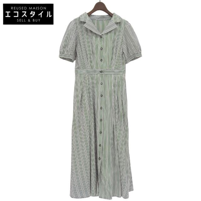 STRAWBERRY-FIELDS ストロベリーフィールズ ワンピース 2 ブラック/ホワイト レディース