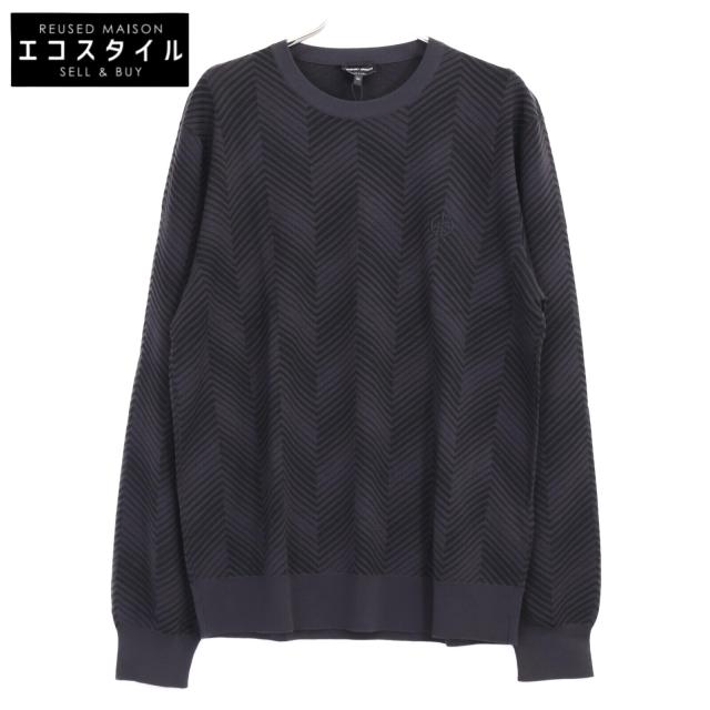 GIORGIO ARMANI ジョルジオアルマーニ トップス 54 ブラック メンズ