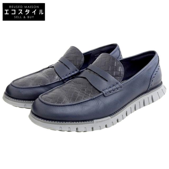 Cole Haan コールハーン シューズ 8M ネイビー メンズ