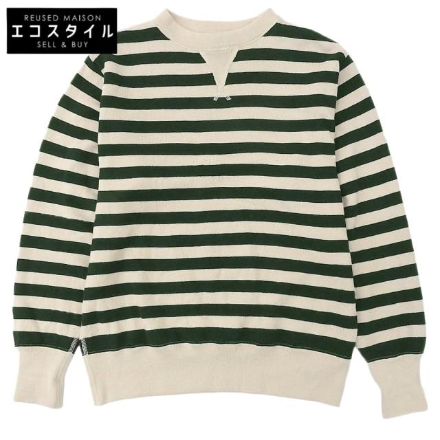 45R フォーティファイブ アール トップス — ベージュ/グリーン レディース