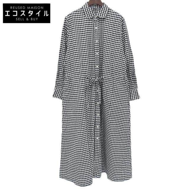 45R フォーティファイブ アール ワンピース — ブラック/ホワイト レディース