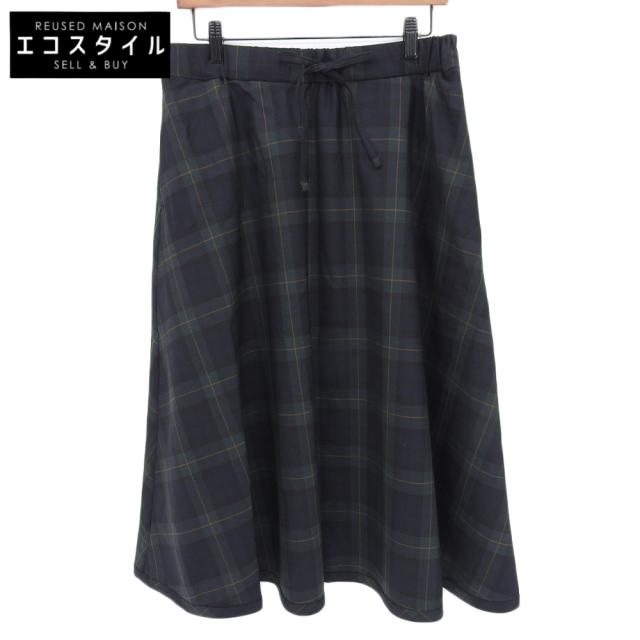 45R フォーティファイブ アール スカート — グリーン/ネイビー レディース