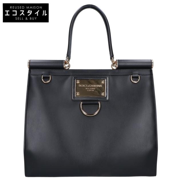 DOLCE&GABBANA ドルチェアンドガッバーナ ハンドバッグ ブラック/GD金具 レディース