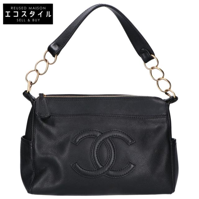 CHANEL シャネル ショルダーバッグ ブラック/GD金具 レディース