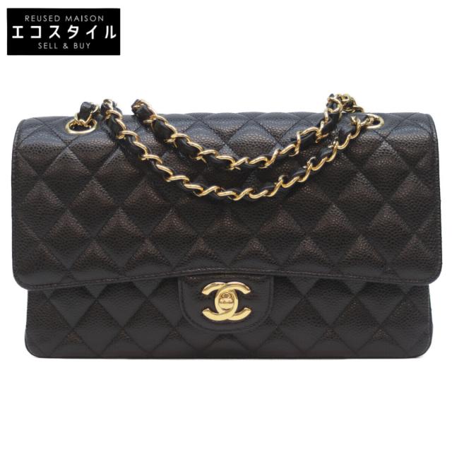 CHANEL シャネル ショルダーバッグ ブラック/GD金具 レディース
