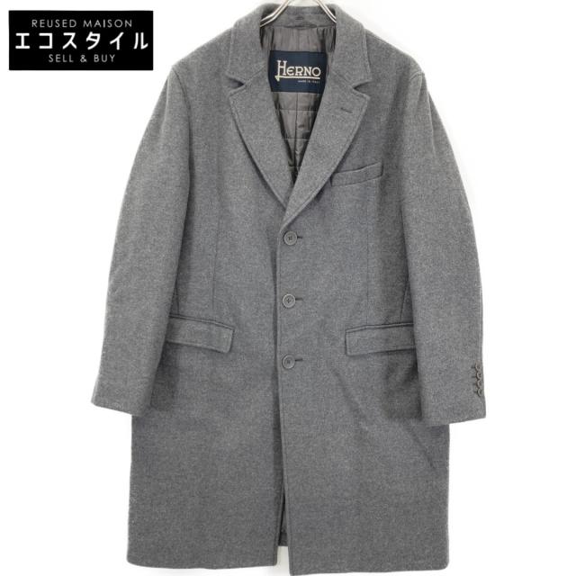 HERNO ヘルノ コート 54 グレー メンズ