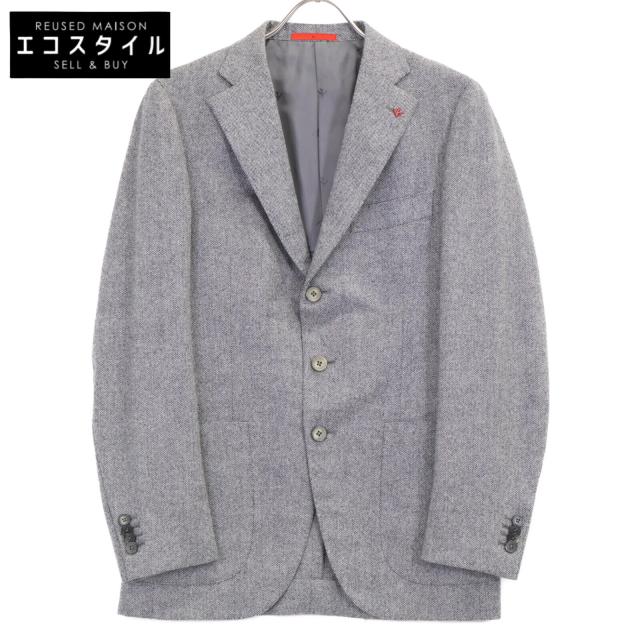 ISAIA イザイア ジャケット 44 グレー メンズ