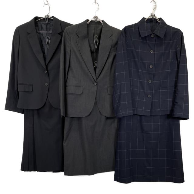 MARGARET HOWELL マーガレットハウエル スーツ セットアップ 2 ネイビー/チャコール/ブラック レディース