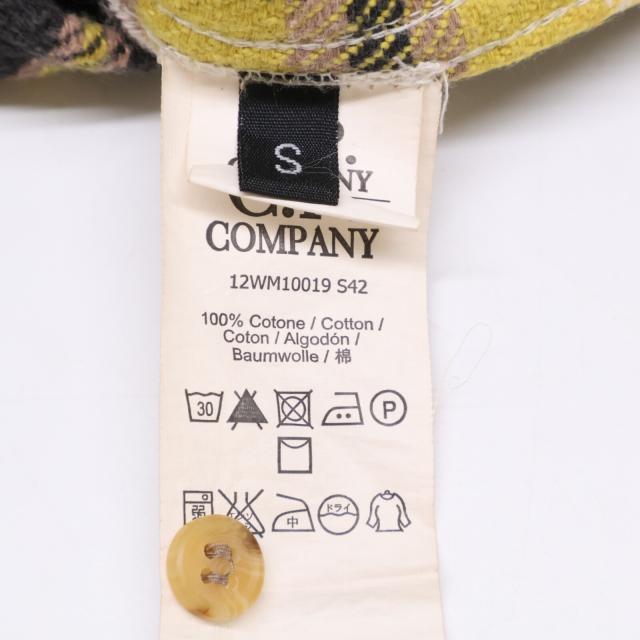 C.P.COMPANY シーピーカンパニー トップス S イエロー メンズ