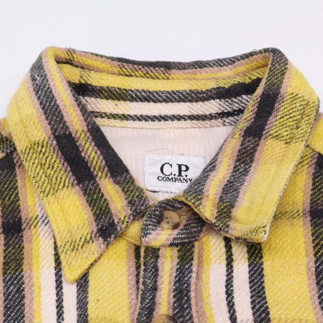 C.P.COMPANY シーピーカンパニー トップス S イエロー メンズ
