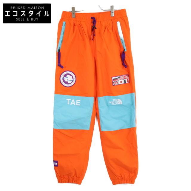 THE NORTH FACE ノースフェイス ボトムス M オレンジ/ライトブルー メンズ