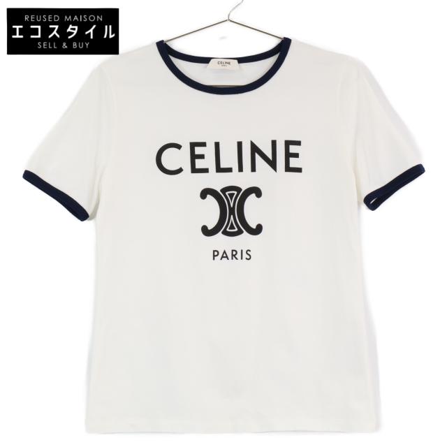 CELINE セリーヌ トップス S ホワイト レディース