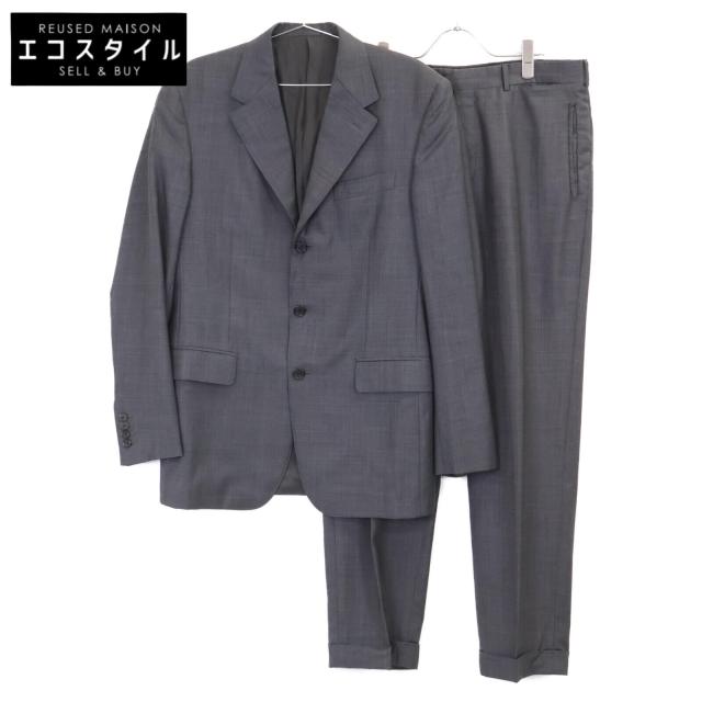 PRADA プラダ スーツ セットアップ 50 グレー メンズ
