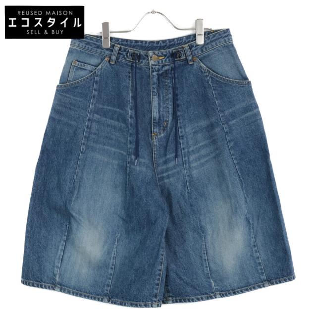 needles ニードルズ ボトムス S ブルー メンズ