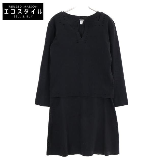 ISSEY MIYAKE イッセイミヤケ スーツ セットアップ 3 ブラック レディース