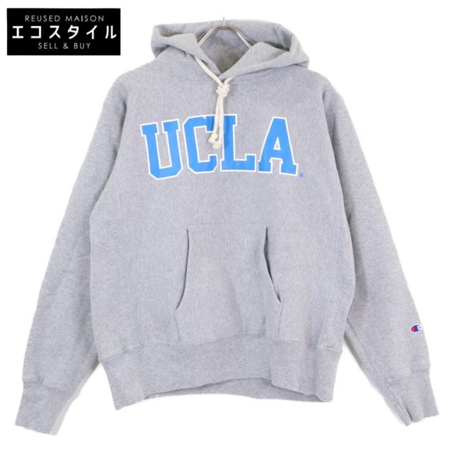 Champion チャンピオン トップス L グレー メンズ