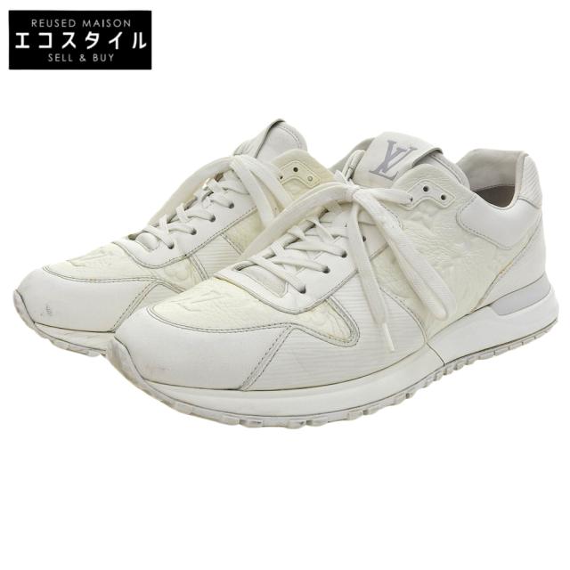 LOUIS VUITTON ルイヴィトン シューズ 8 ホワイト メンズ