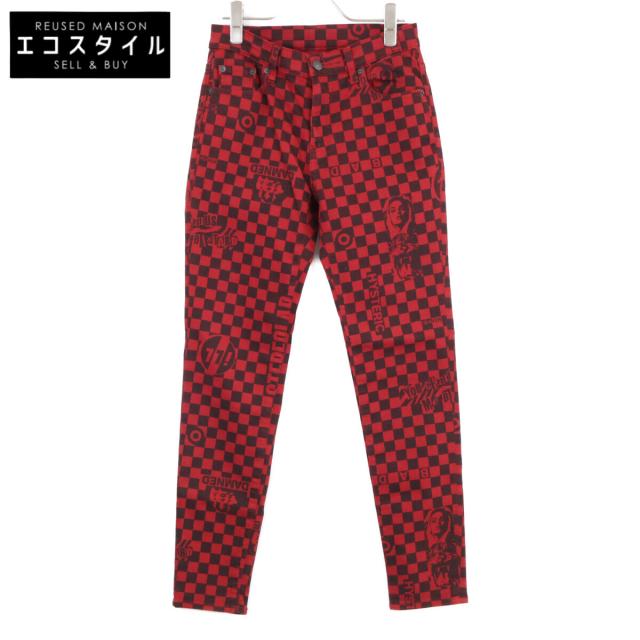 HYSTERIC GLAMOUR ヒステリックグラマー ボトムス 26 レッド レディース