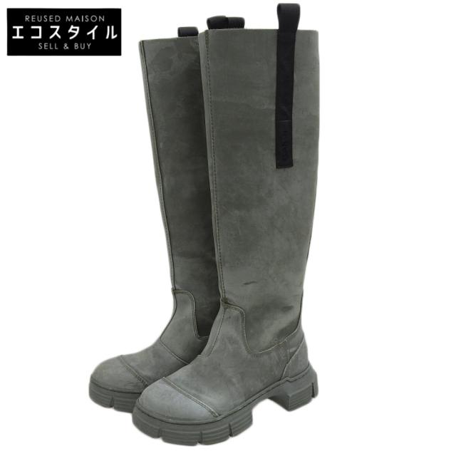 GANNI ガニー シューズ 35 カーキ レディース