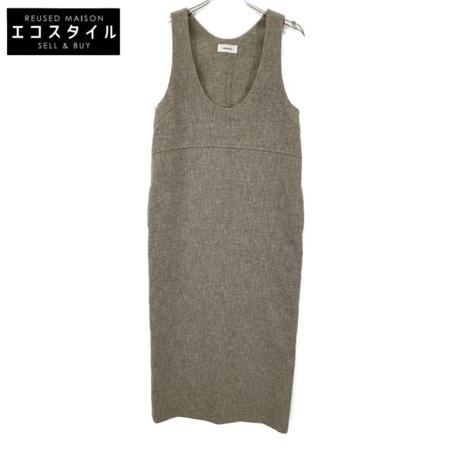 MIESROHE ミースロエ ワンピース O ベージュ レディース