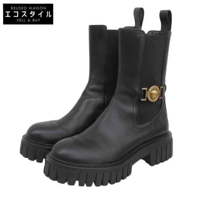 Versace ヴェルサーチ シューズ 37 ブラック レディース