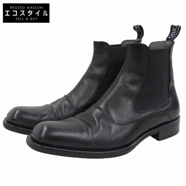 EMPORIO ARMANI エンポリオアルマーニ シューズ 40.5 ブラック メンズ