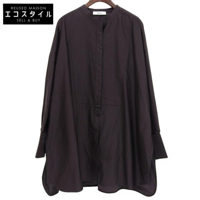 ebure エブール トップス 38 チャコール レディース