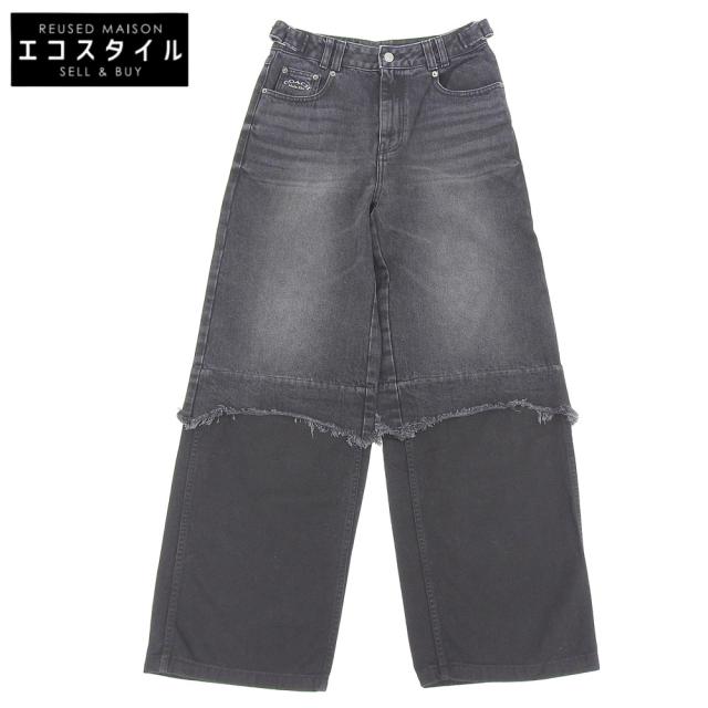 COACH コーチ ボトムス S ブラック レディース