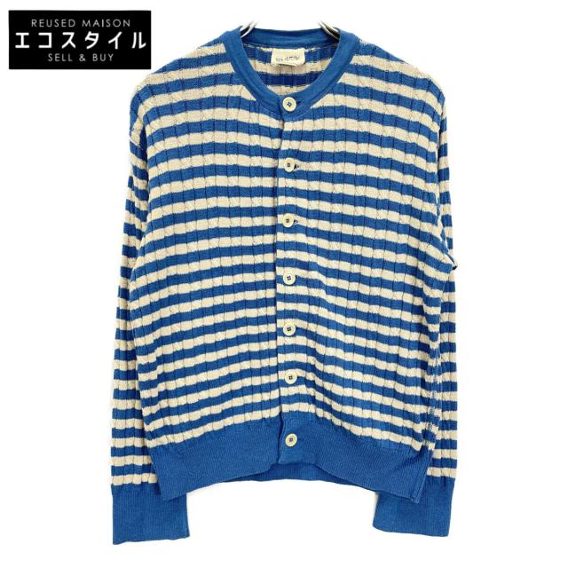 45R フォーティファイブ アール トップス 2 ブルー×ホワイト レディース