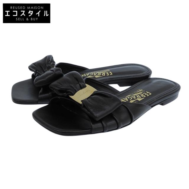 Salvatore Ferragamo サルヴァトーレフェラガモ シューズ 4 ブラック レディース