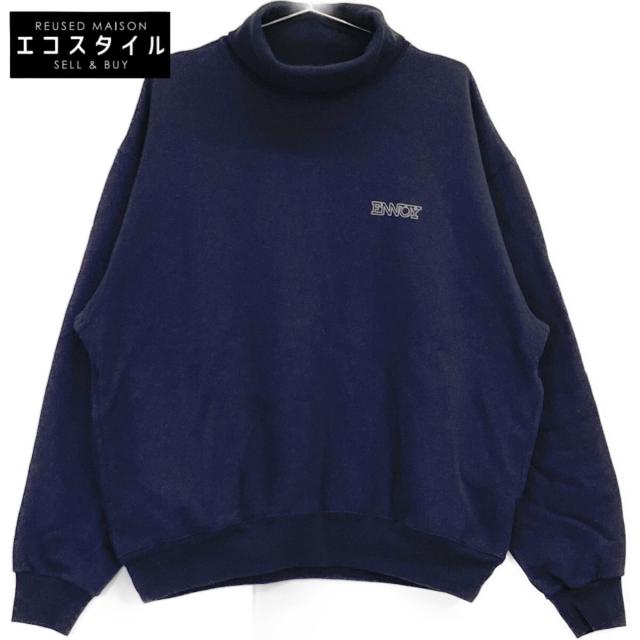 ennoy エンノイ トップス L ネイビー メンズ