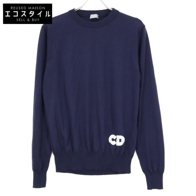 Dior HOMME ディオールオム トップス S ネイビー メンズ