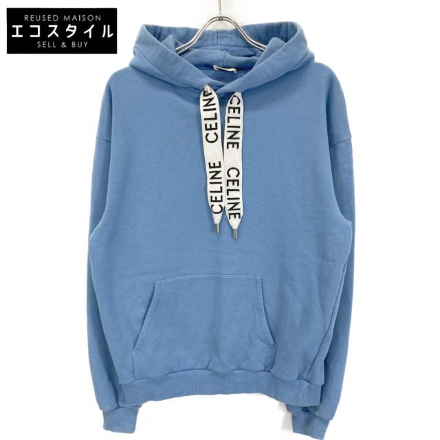 CELINE セリーヌ トップス M ブルー メンズ