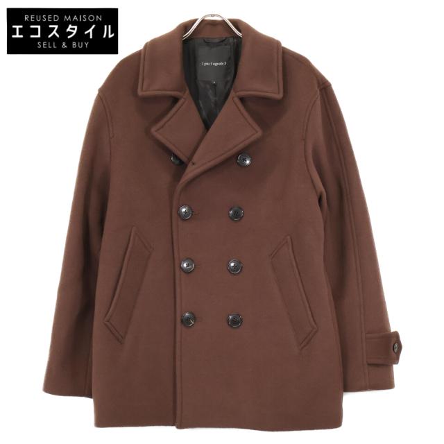 1piu1uguale3 ウノピゥウノウグァーレトレ コート V ブラウン メンズ