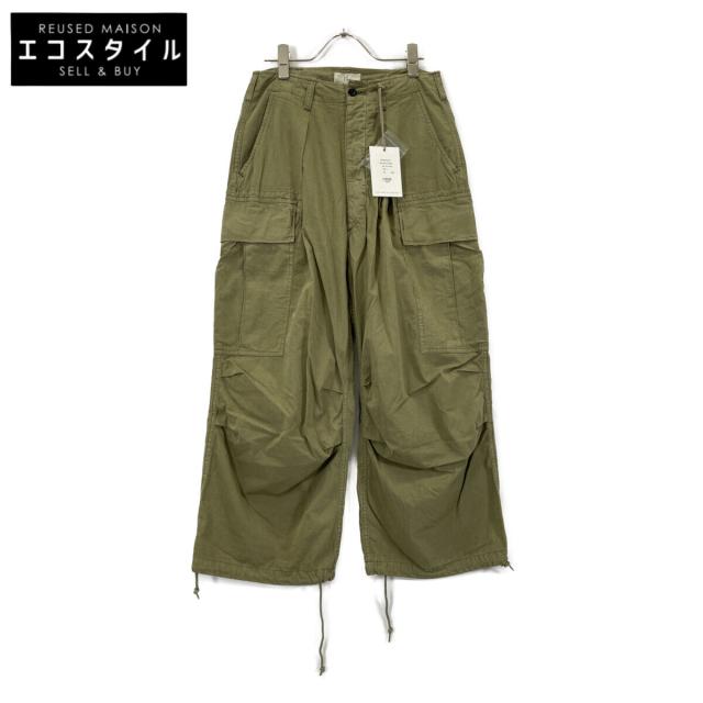 HERILL ヘリル ボトムス O カーキ メンズ