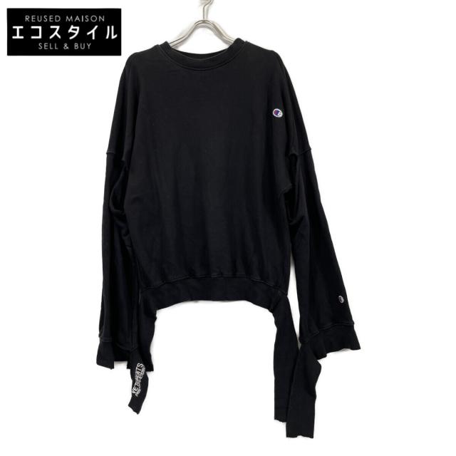 VETEMENTS ヴェトモン トップス S ブラック メンズ
